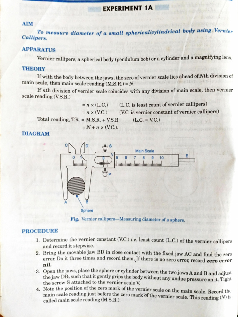 Experiment No 1-1 | PDF