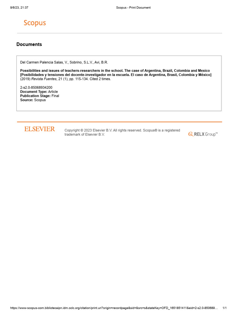 Scopus - Print Document | PDF