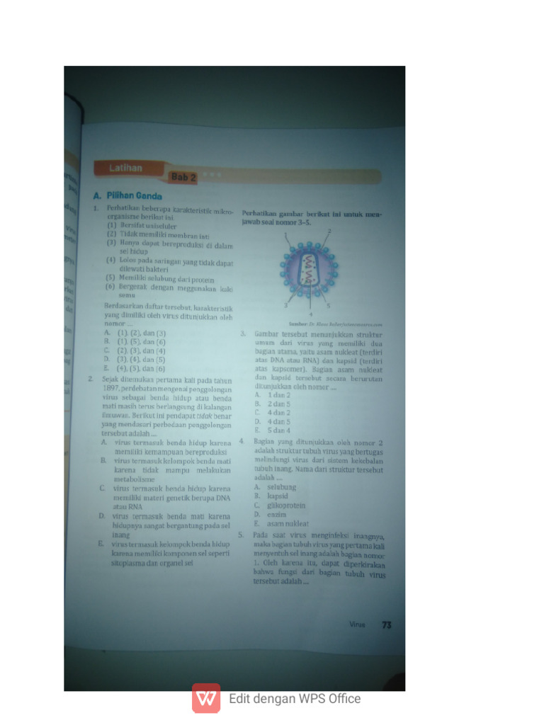 Dokumen Soal Bio Kurmer Sma | PDF