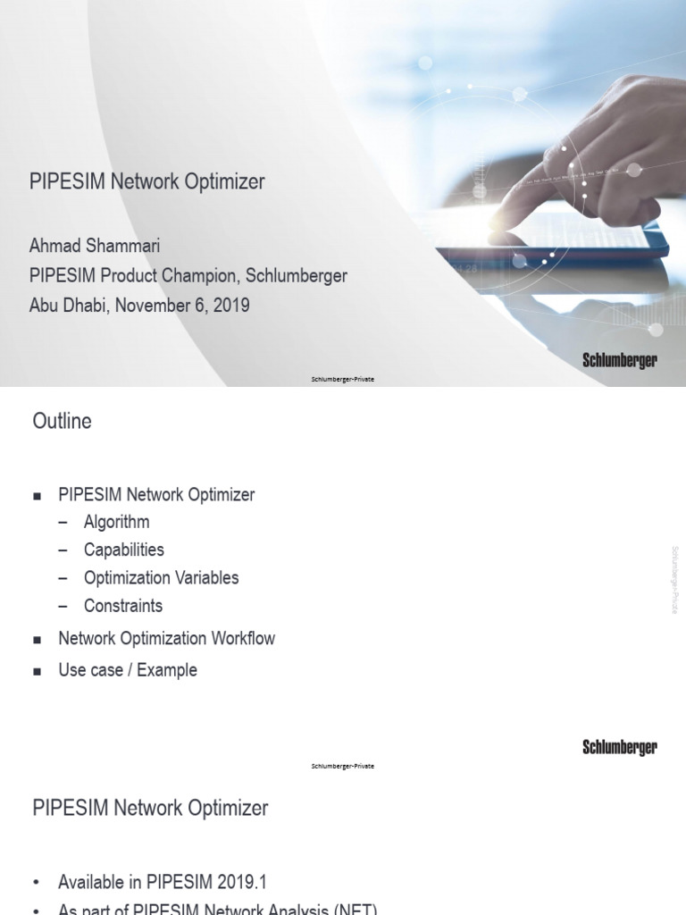 PIPESIM Network Optimizer - 2019 | PDF | Gases
