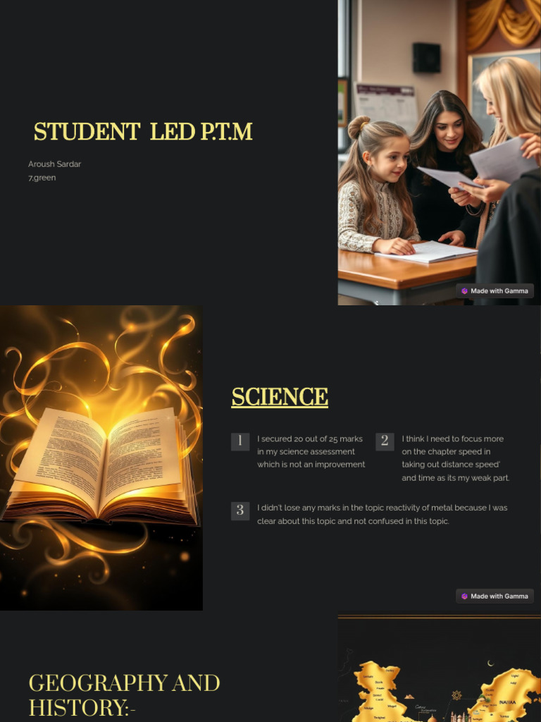 Student Led PTM | PDF