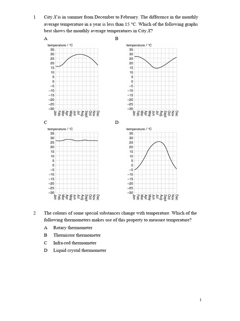 S5 Heat Ch123 No Solution | PDF | Thermometer | Temperature