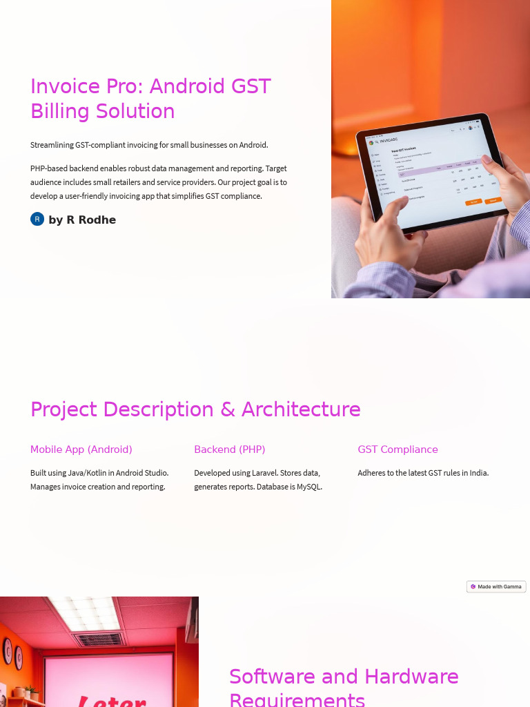 Invoice Pro Android GST Billing Solution | PDF