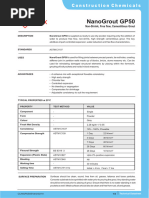 Conbextra GP2 Technical Data Sheet | PDF | Concrete | Cement
