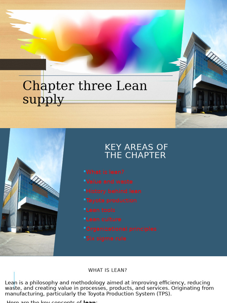 Understanding Lean Supply Principles | PDF | Lean Manufacturing | Waste