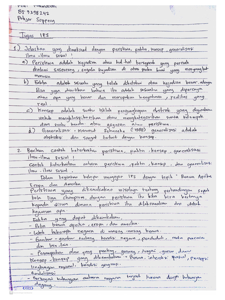 Dewi Rahmadani Tugas IPS | PDF