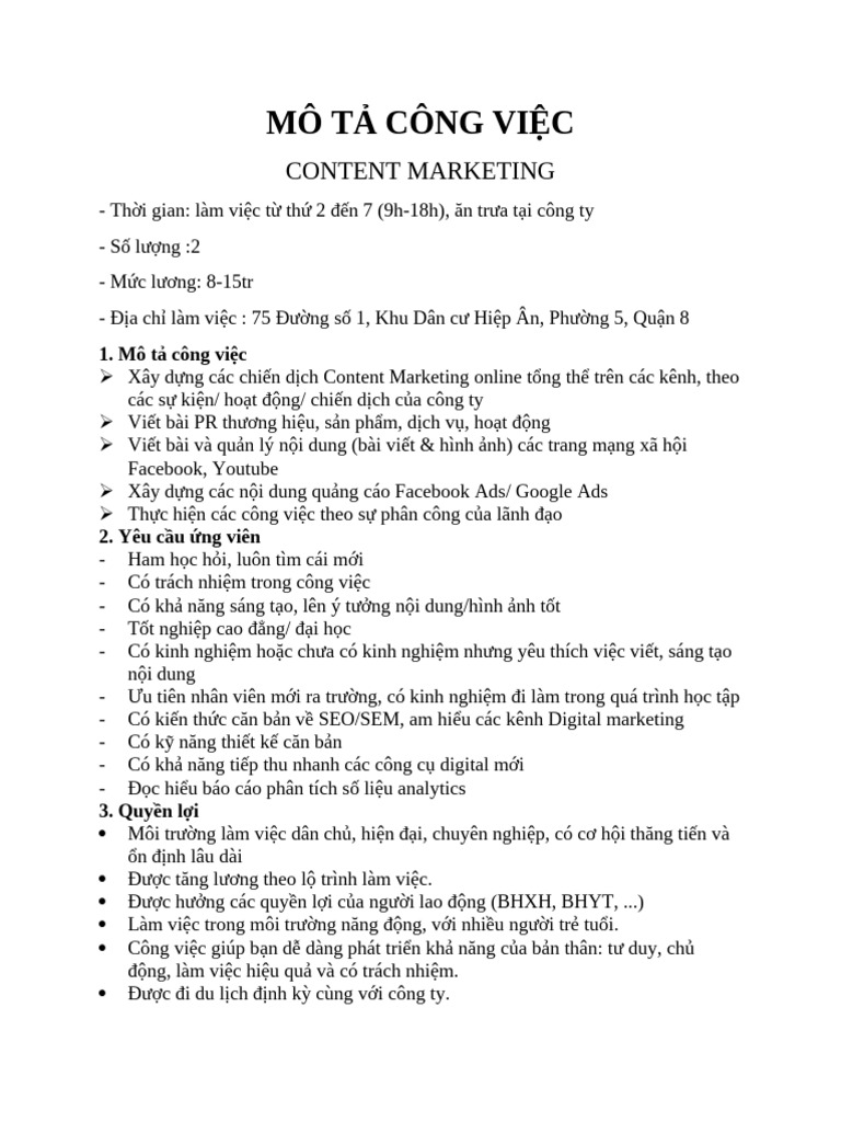 JD Content MKT | PDF