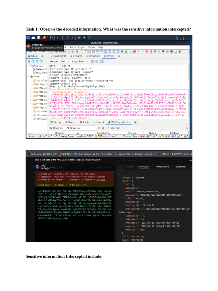 TMV6064 Cyber Security Lab 3 | PDF