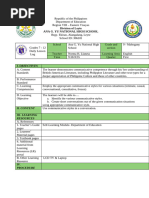 Grade 7 English Lesson Exemplar: IDEA Method | PDF | Question | Learning