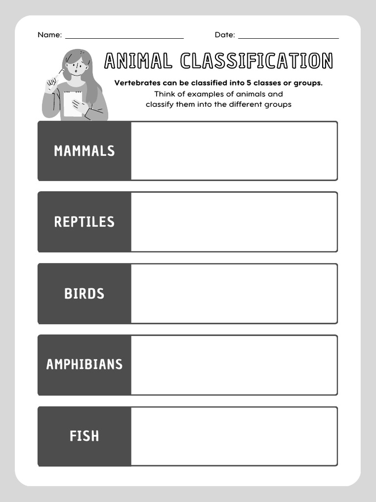 Vertebrate Classification Overview | PDF