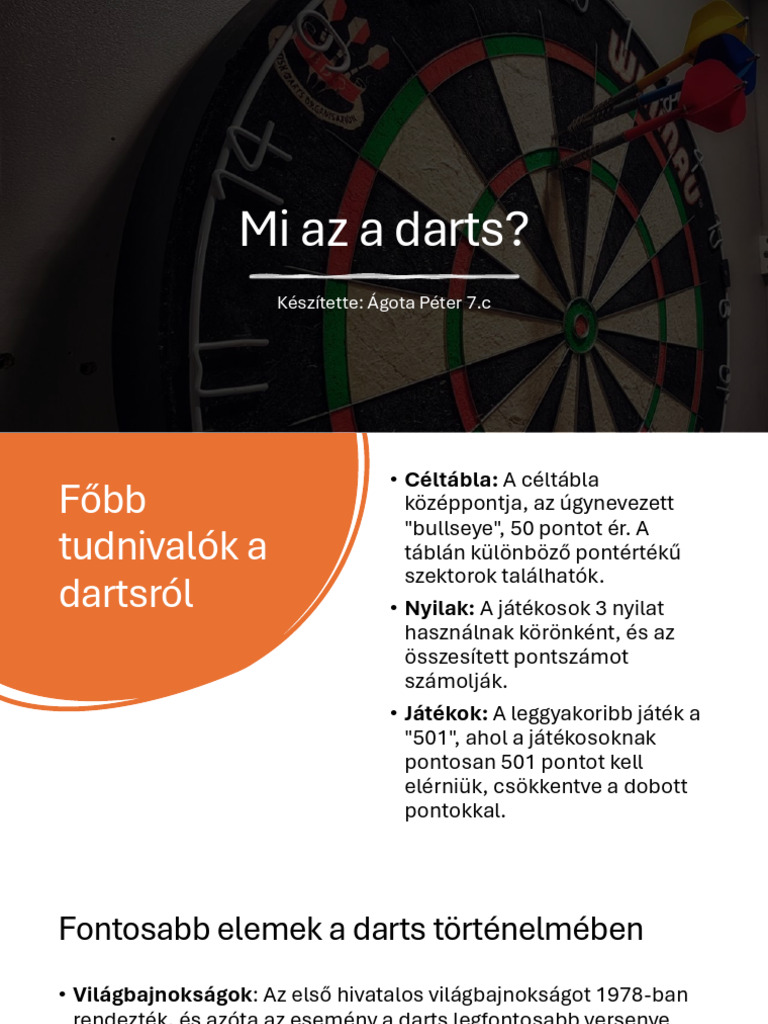 Darts | PDF
