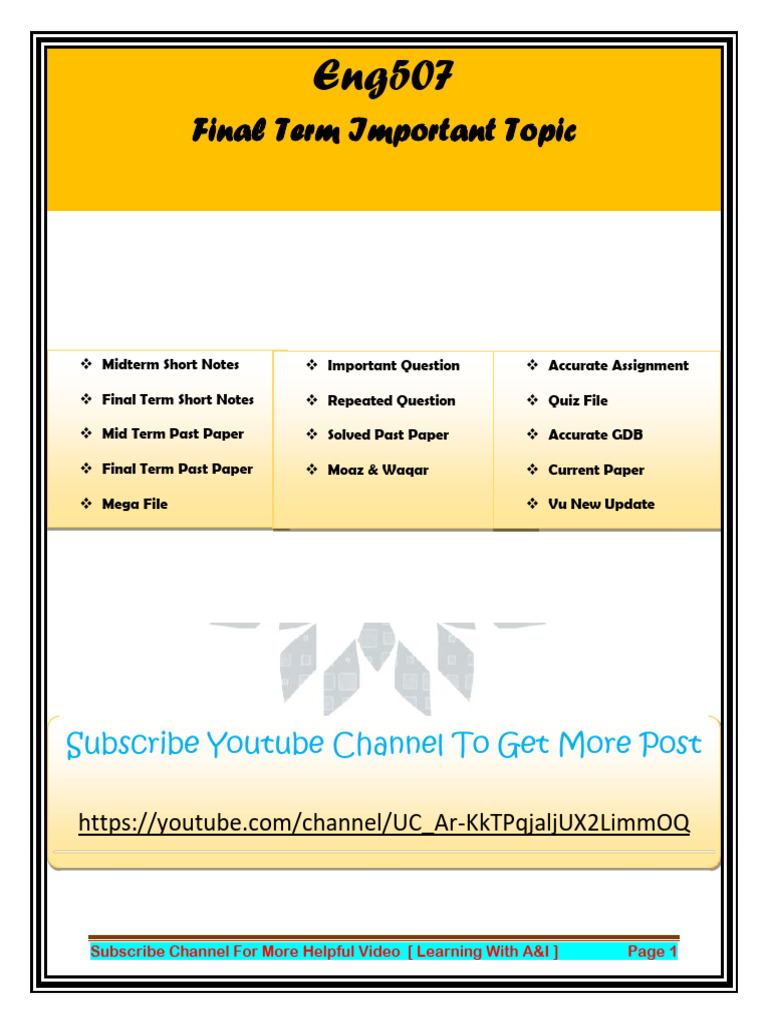 Short Notes - Mega File-136-147 | PDF | Vowel | Phonetics