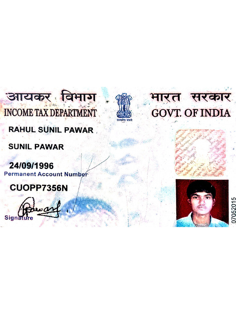 Pan Card | PDF