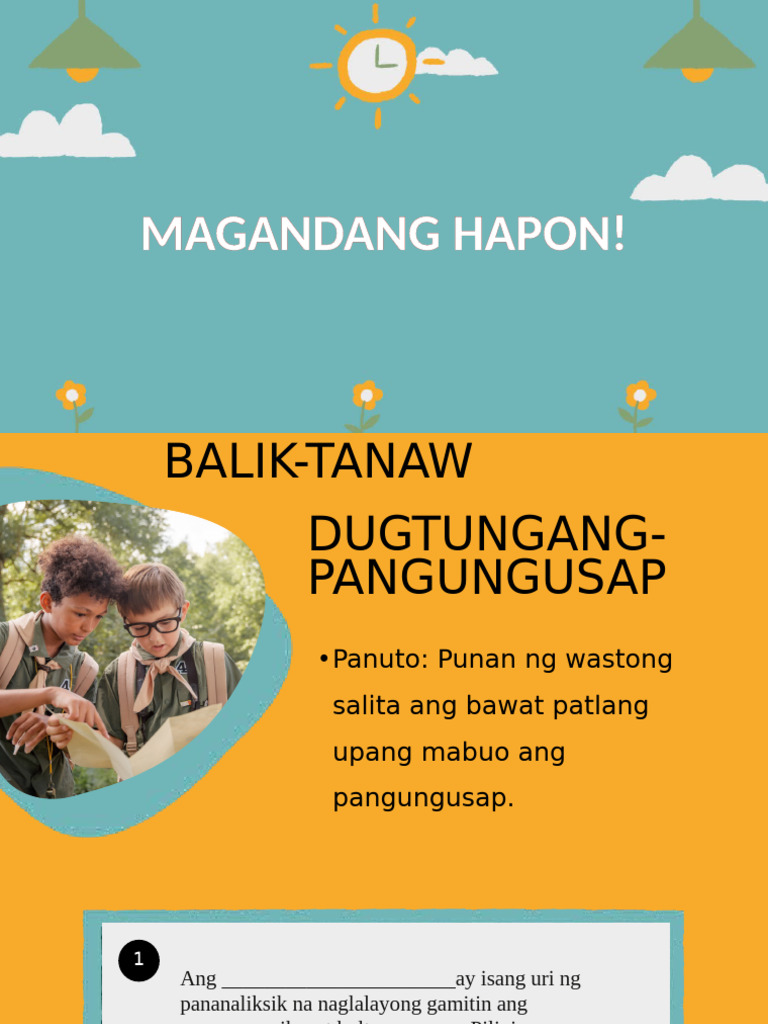 Pagbasa PPT Classroom Observation | PDF