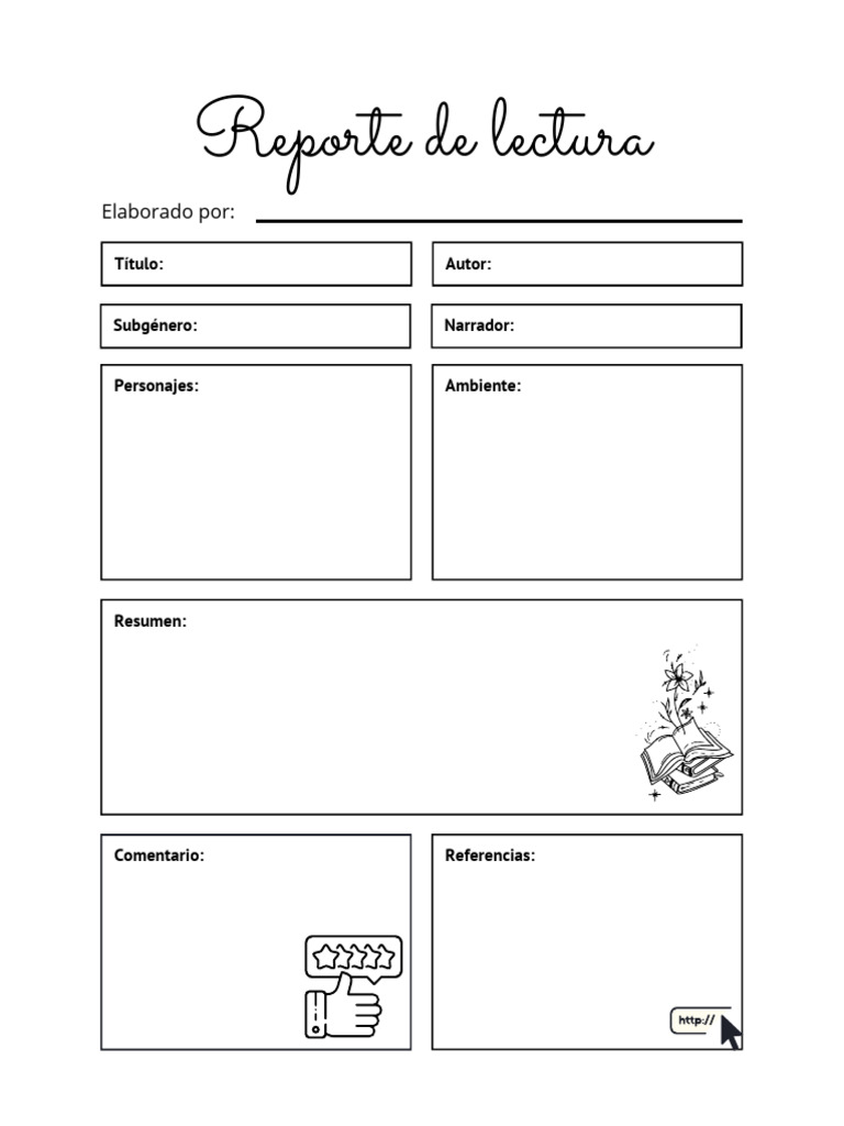 Reporte de Lectura: Análisis y Resumen | PDF