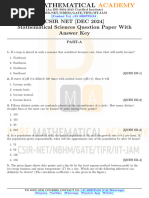 NBHM 2026 Mathematics Syllabus | PDF
