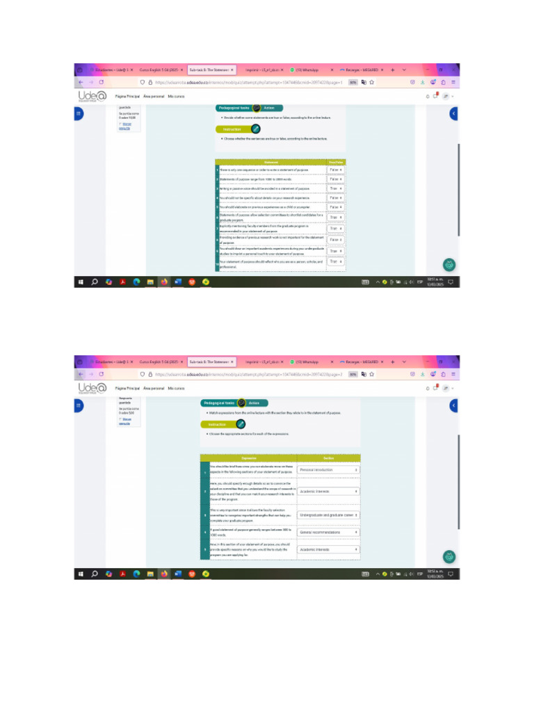 Sub-Task B1 The Statement of Purpose The Door To Your Graduate Studies ...