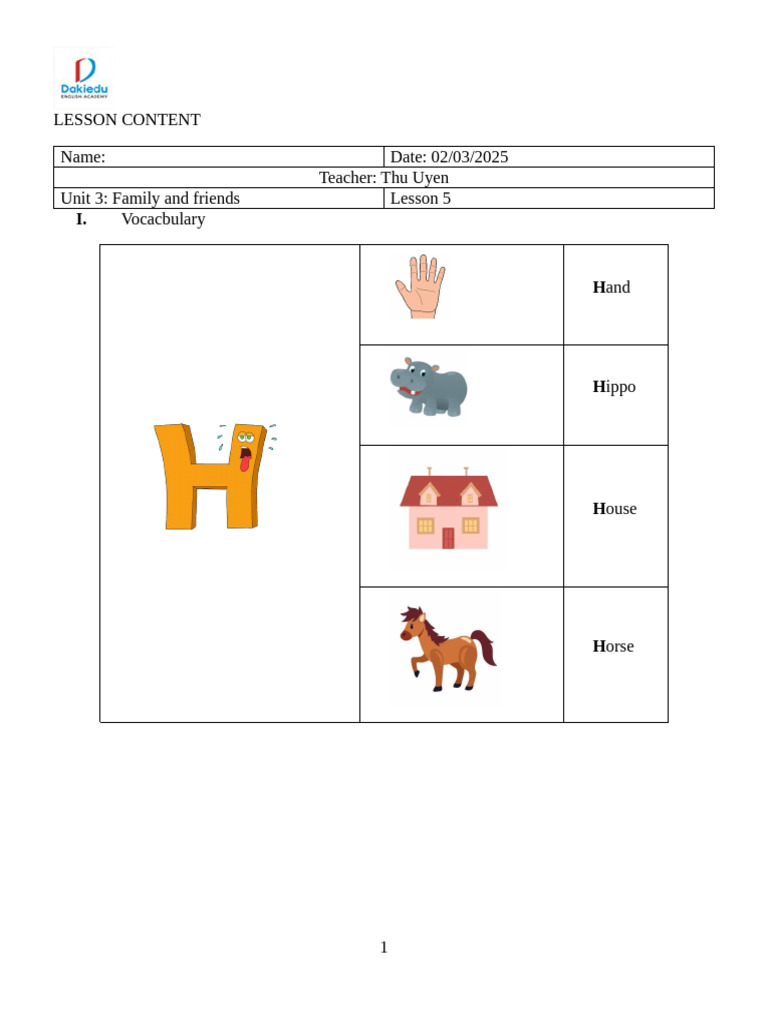 02.03 Unit 3 Lesson 5 | PDF