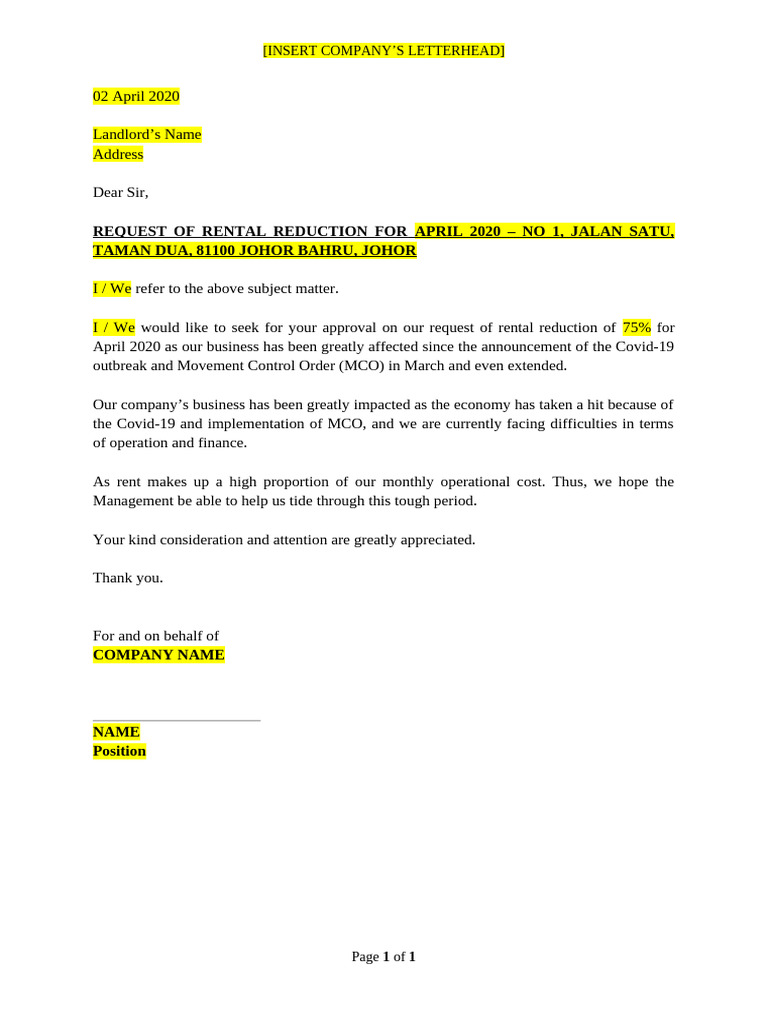 5d.-Sample-letter-of-Request-for-reduction-of-rental-English-version | PDF