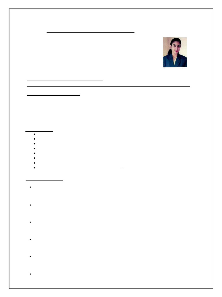 CV of Sinjini Banerjee | PDF | Health Care