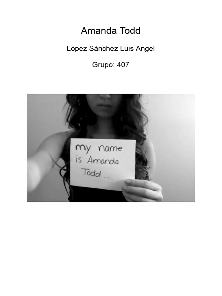 Amanda Todd | PDF