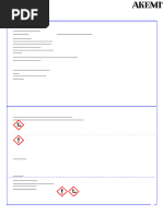 EPOFIX Resin Safety Data Sheet | PDF | Toxicity | Dangerous Goods