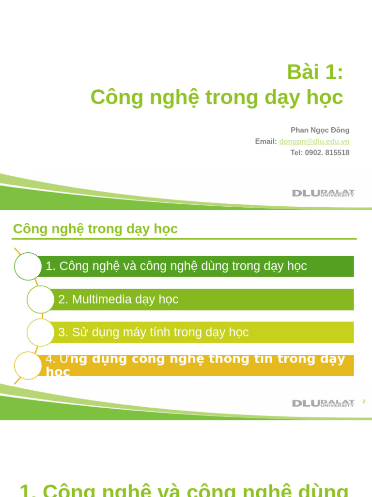 CÃ NG Nghá Trong Dáº¡y Há C | PDF