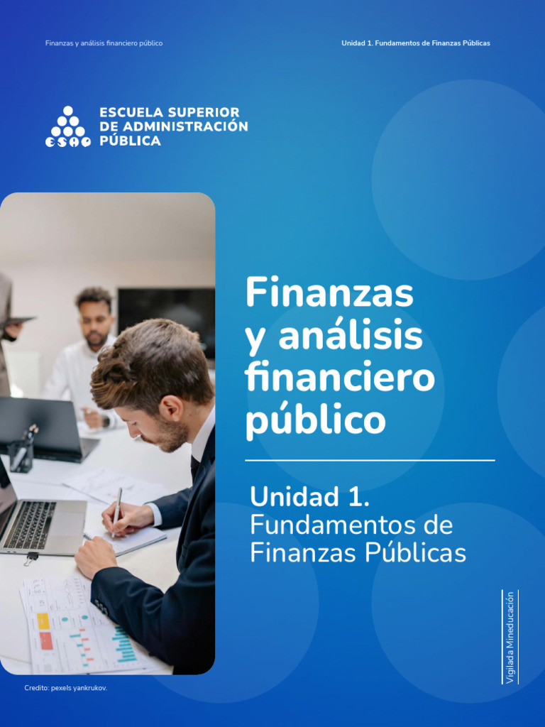 Unidad 1 Fundamentos de Finanzas Públicas. | PDF | Deuda | Impuestos