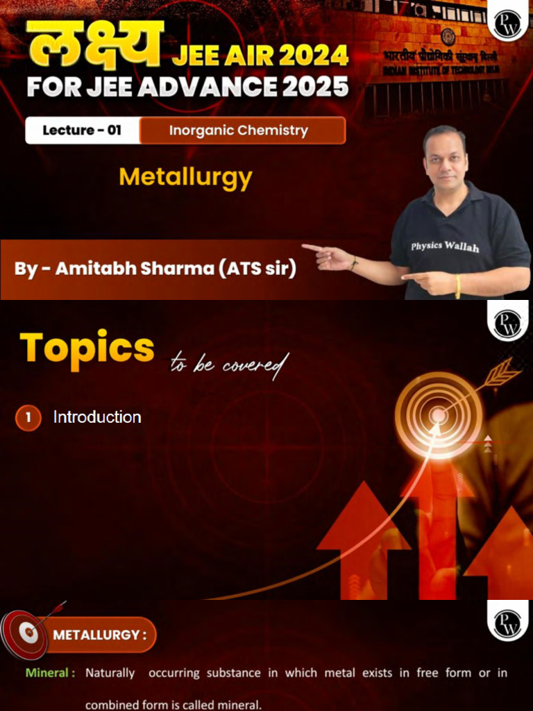 Metallurgy Notes (Compiled) | PDF