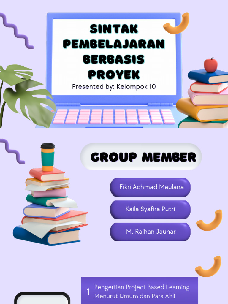 Kelompok 10 - Sintak Pembelajaran Berbasis Proyek - 20240522 - 075918 ...