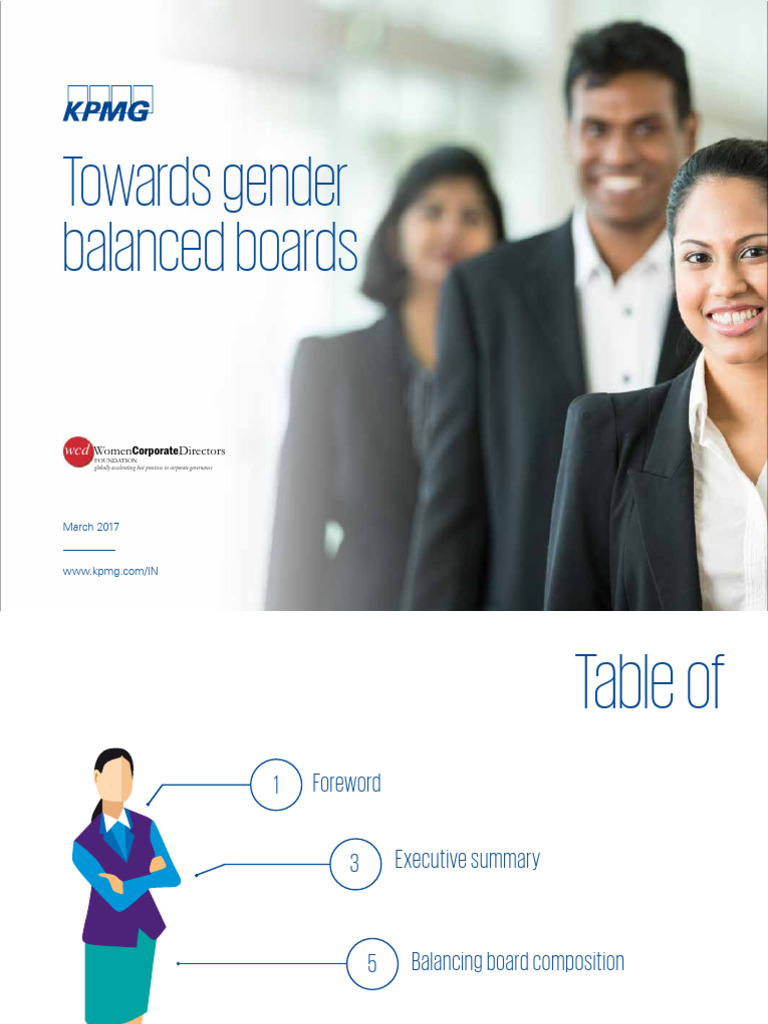 Board Diversity Towards-Gender-Balanced-Boards-new | PDF | Board Of ...