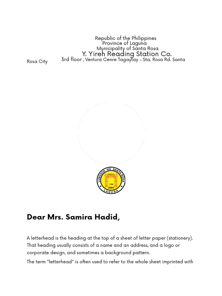 Dear Mr. Williams | PDF