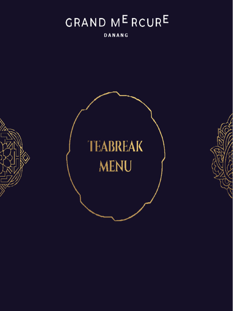 Teabreak Menu | PDF