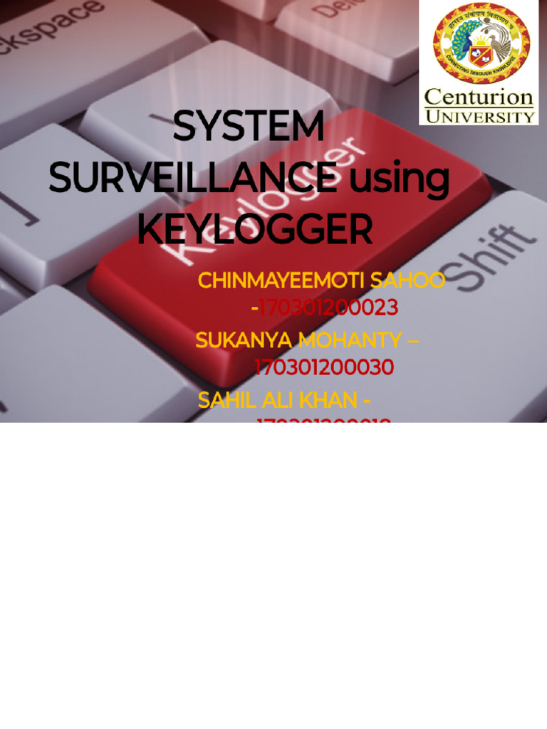 keylogging prj | PDF