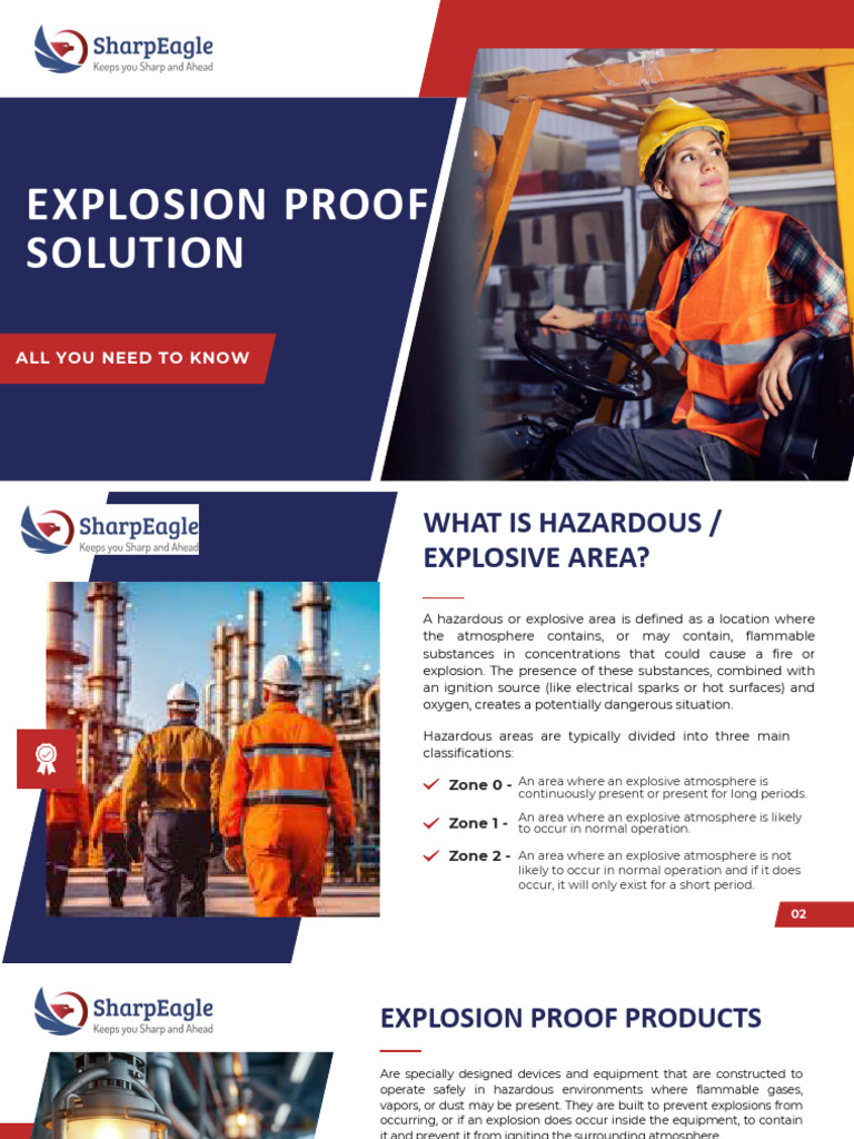 Explosive Proof Product Presentation - Roselyn | PDF | Safety
