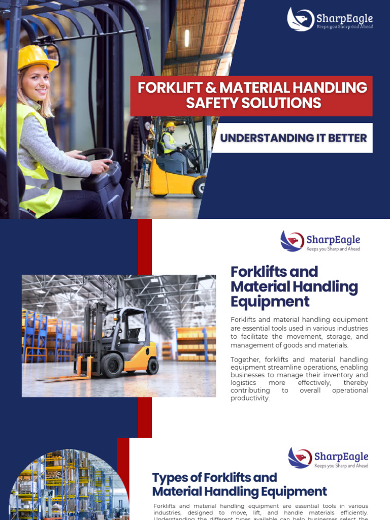SharpEagle Forklift Safety Solutions_byRose | PDF | Forklift | Safety
