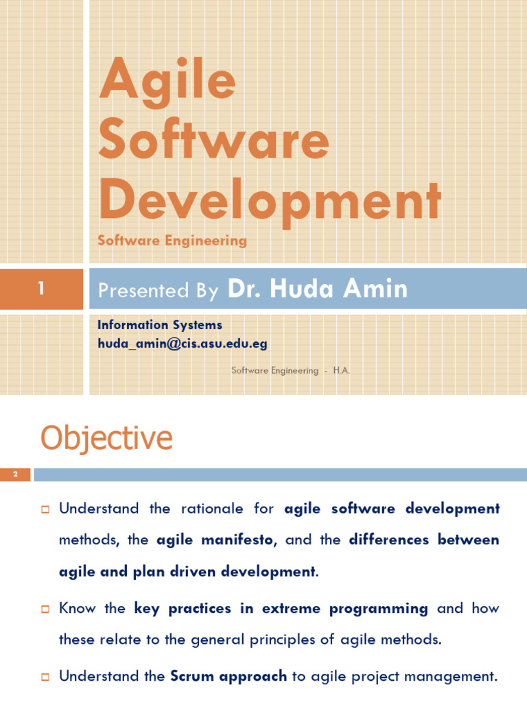 Agile Software Development Overview | PDF | Scrum (Software Development) | Agile Software ...