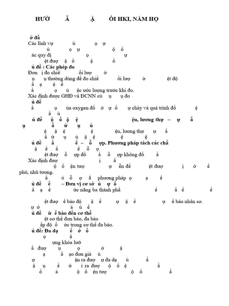 Hương Dẫn Ôn Tập Cki | PDF