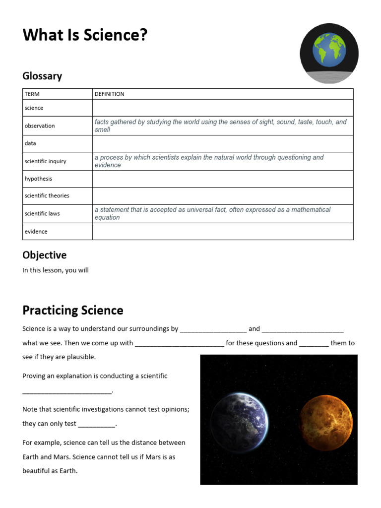 Guided_Notes_-_What_is_Science | PDF | Scientific Method ...