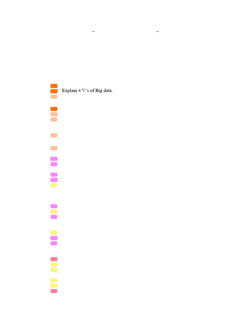 GTU Big Data Analysis Question Paper Summer 2022 | PDF | Apache Hadoop | No Sql
