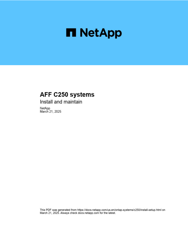 AFF C250 Systems | PDF | Booting | Computer Architecture