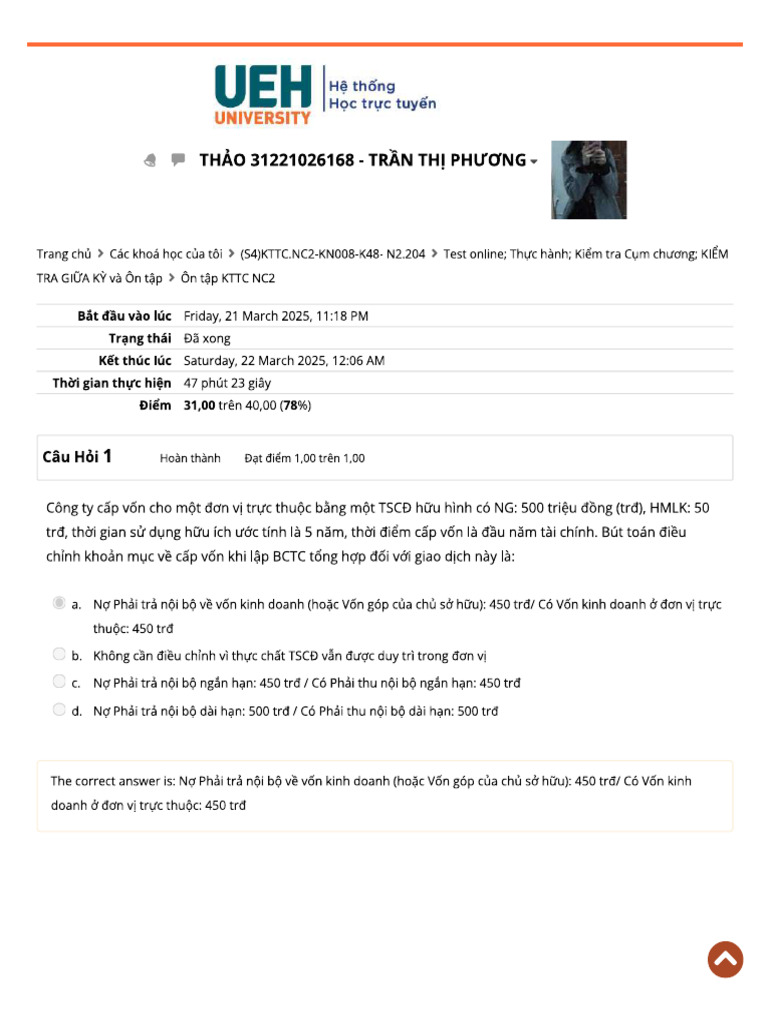 Đề ôn cô cúc lần 1 | PDF