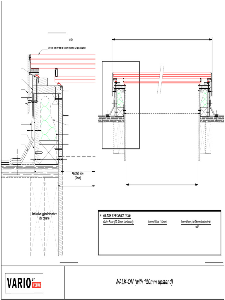 VELUX Window Structural Opening Details | PDF | Building Engineering ...