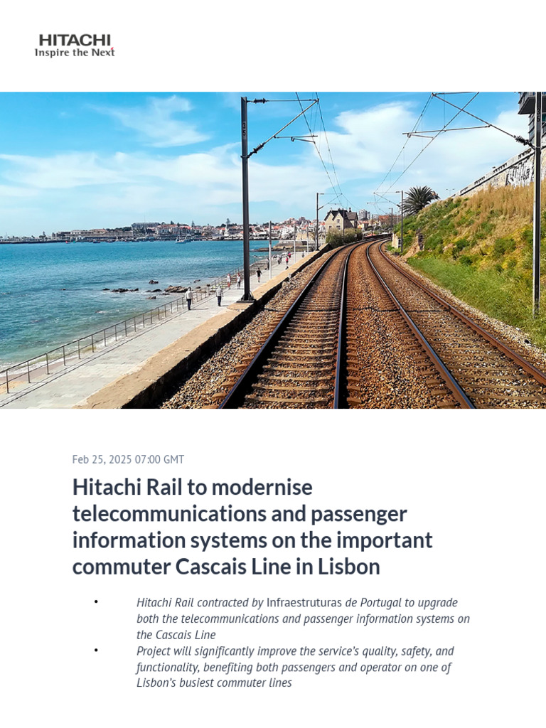 Hitachi Rail To Modernise Telecommunications and Passenger Information ...