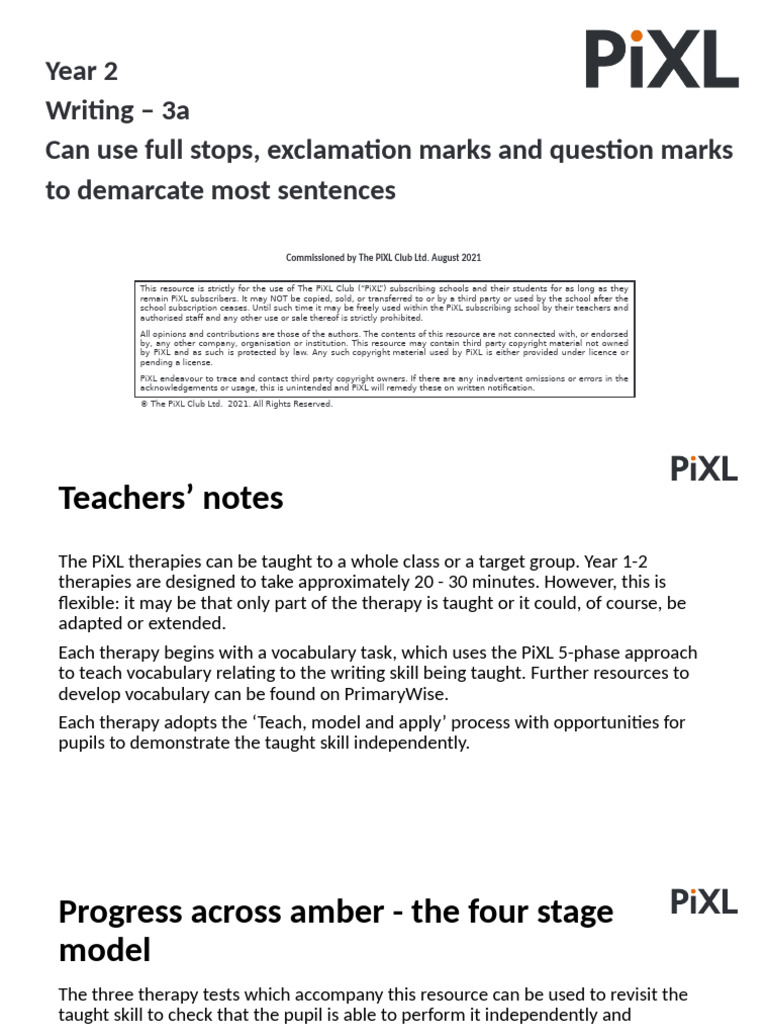 Y2 - 3a - Full Stops, Exclamation and Question Marks | PDF | Sentence ...