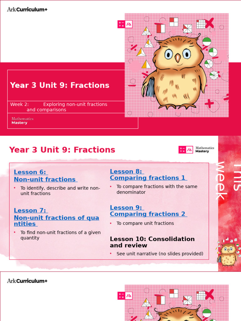 Y3 U9 Lesson Slides Wk2 (2) | PDF | Multiplication | Mathematics