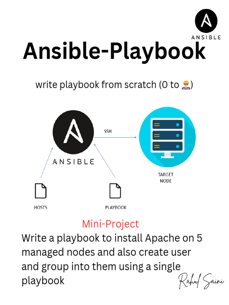 Writing an Ansible Playbook for Apache | PDF