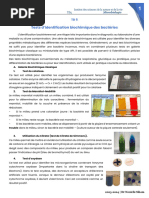 TP Bactériologie Galerie API | PDF | Microbiologie | Bactérie