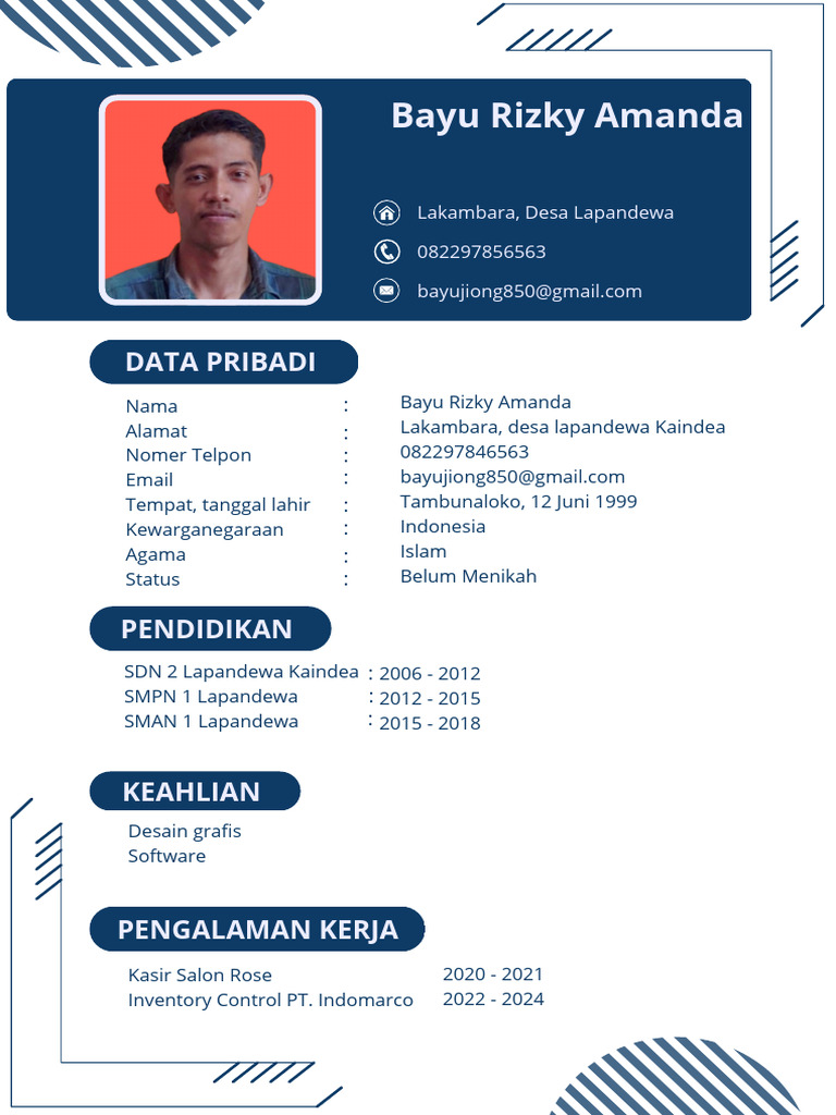 CV Bayu | PDF