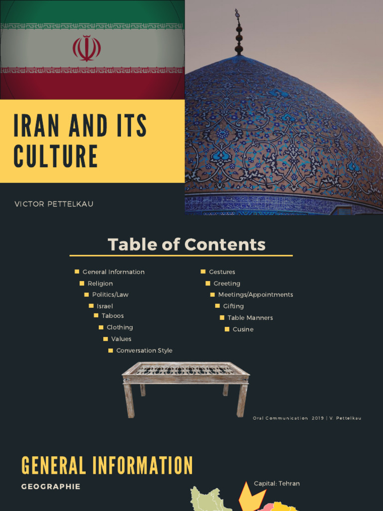 Iran and Its Culture | PDF